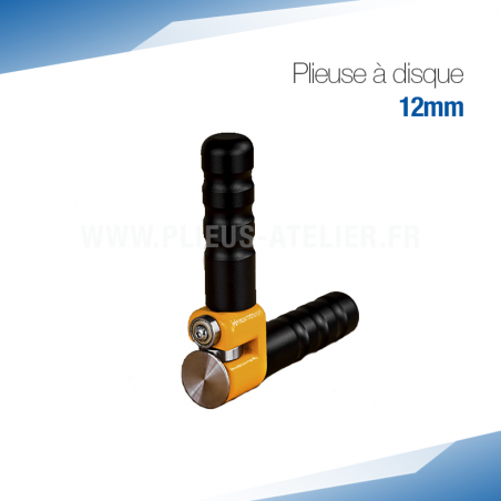 Plieuse simple disque manuelle UNO DISC 12 mm - SOREX TECHNIC