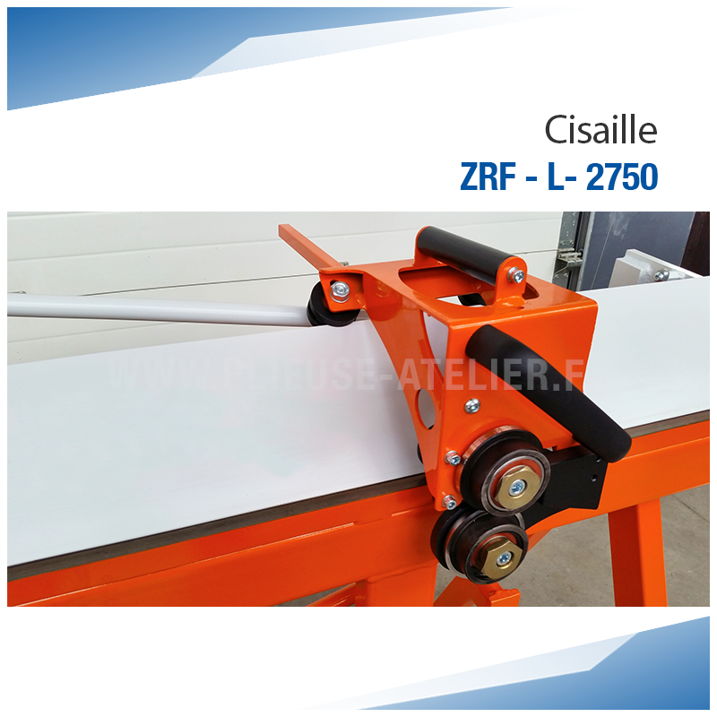 Plieuse manuelle ZRF - L – 2750 + Cisaille OFFERTE