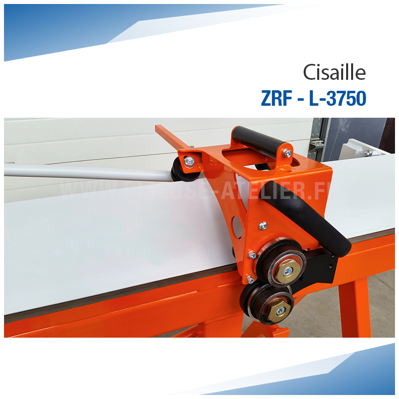 Plieuse manuelle ZRF-L – 3750 + Roto-Cisaille OFFERT