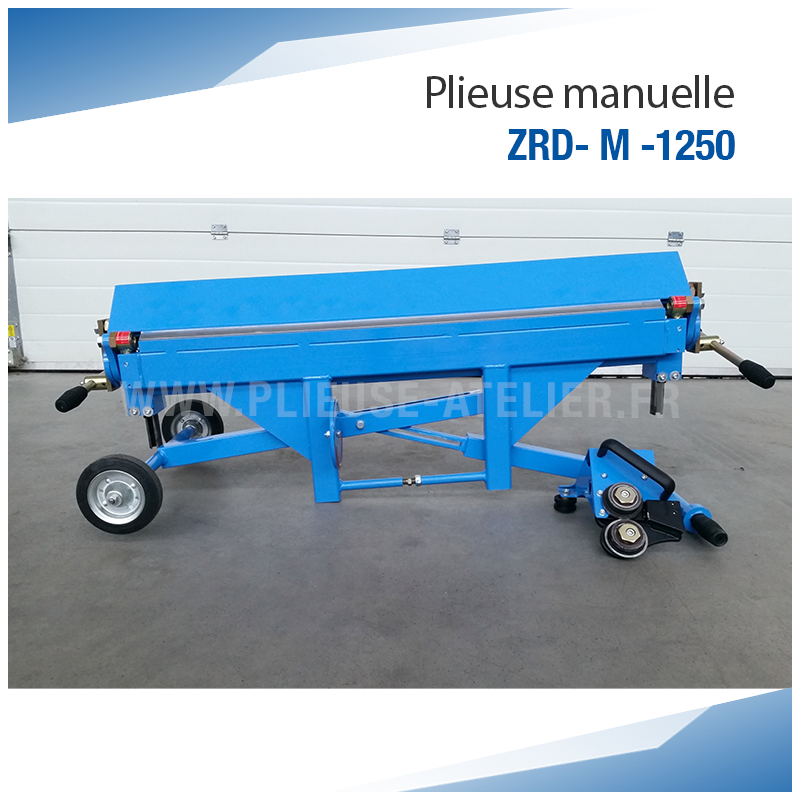 Plieuse portative manuelle ZRD-M – 1250