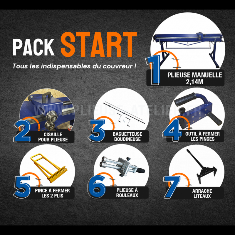 Pack START : Tous les indispensables du couvreur
